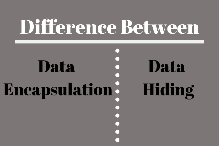 Encapsulation and Information Hiding in Object-Oriented Programming ... Encapsulation and Information Hiding in Object-Oriented Programming ...